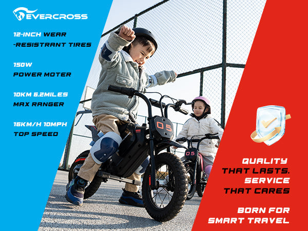EVERCROSS EV05M 3-12 Year Old Children's Electric Motorbike – uk.evercross.eu